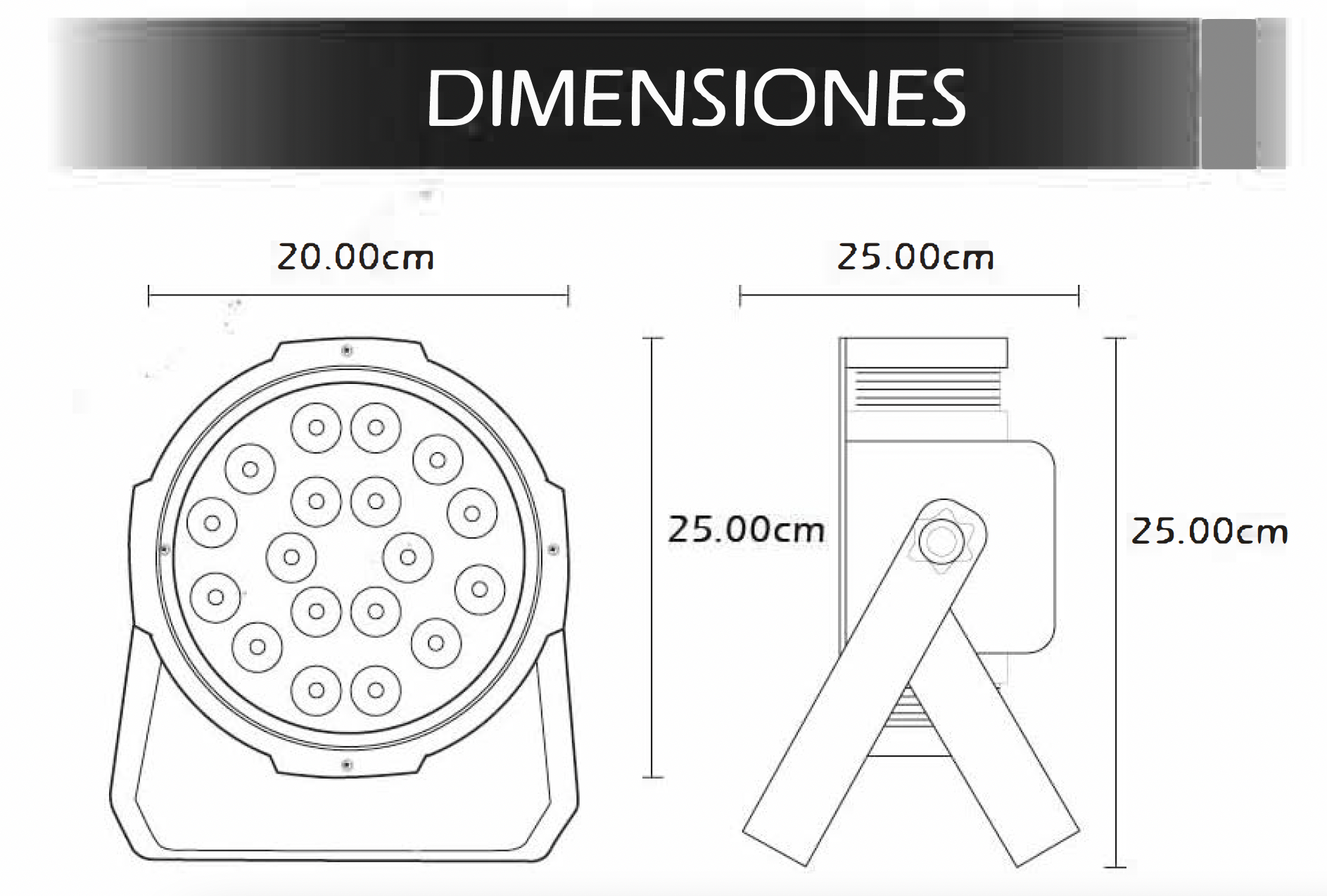 PAR LED 90 INDOOR – Showco
