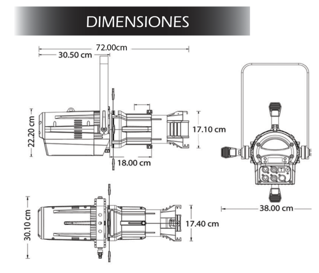 LED PROFILE 1000 FULL COLOR – Showco