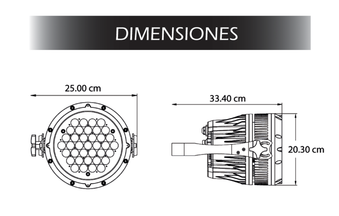 PAR LED 120 – Showco